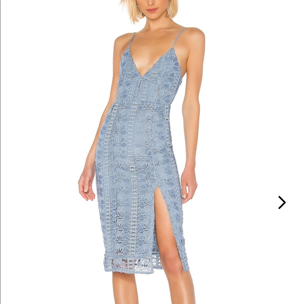 Lovers And Friends Saba Midi Dress - Gem